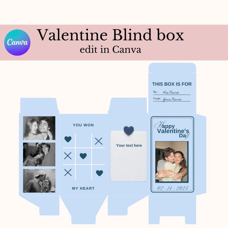 Blindbox Template - Etsy