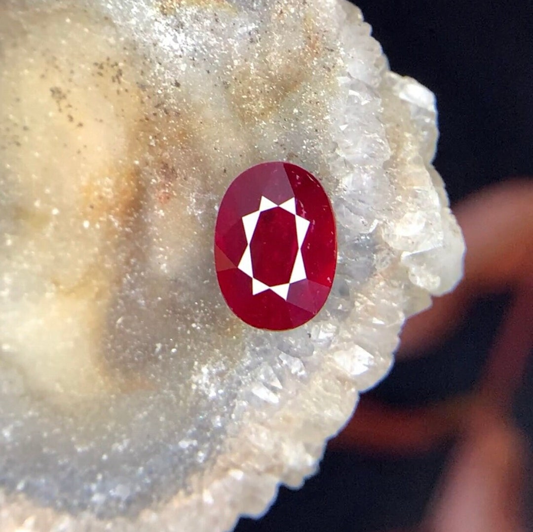 Heated Ruby | Pigeon Blood Red Gemstone | Red Ruby Gems | Mozambique ...