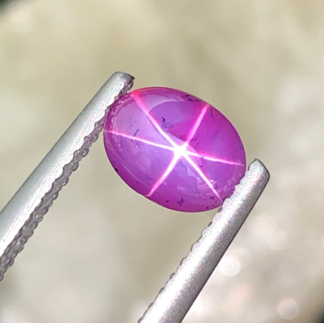 Unheated Burma Star Ruby, Natural Star Ruby, Star Ruby, Natural Ruby ...