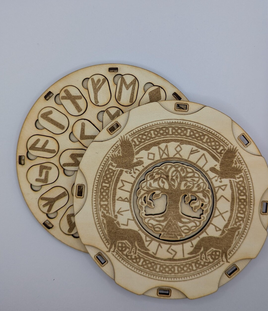 Elder Futhark Runes, Wooden Rune Set, Viking Runes, Norse Divination ...