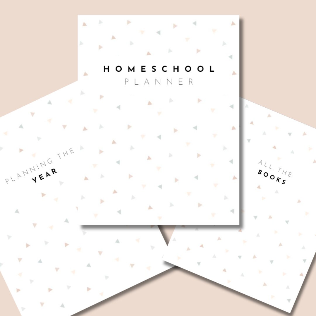 Homeschool Planner Digital Download 2023 2024 - Etsy