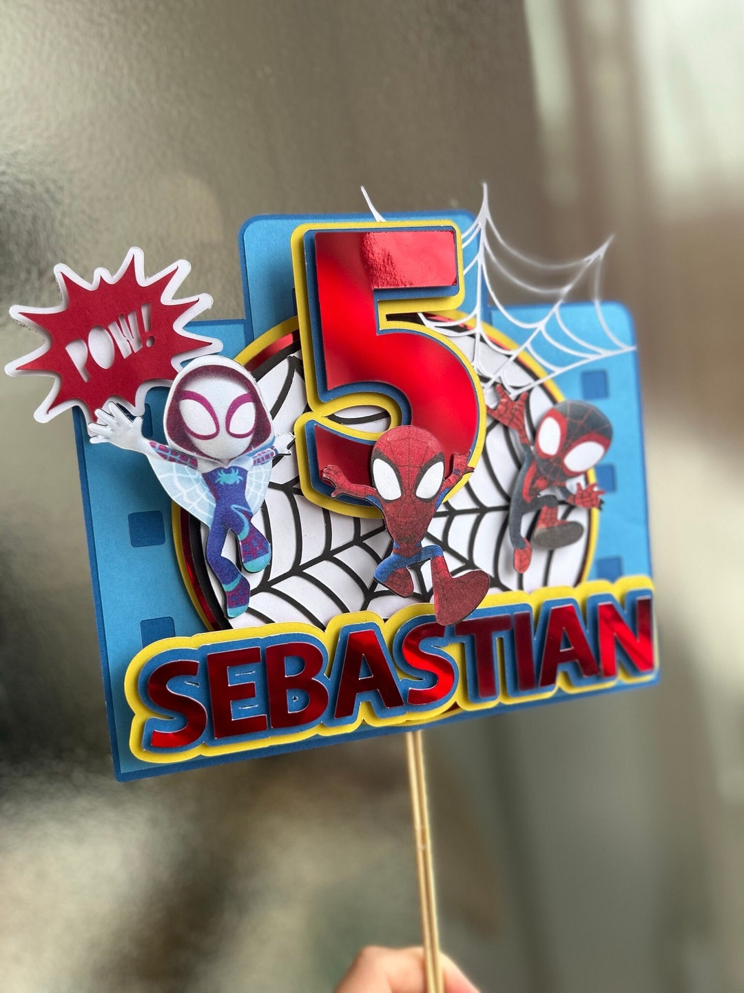 Spidey and His Amazing Friends Cake Topper - Etsy