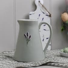 Lavender Stoneware Jug - Etsy