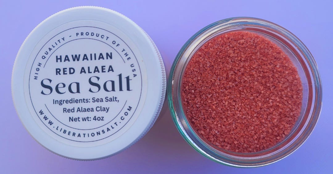 Hawaiian Red Alaea Sea Salt - Etsy