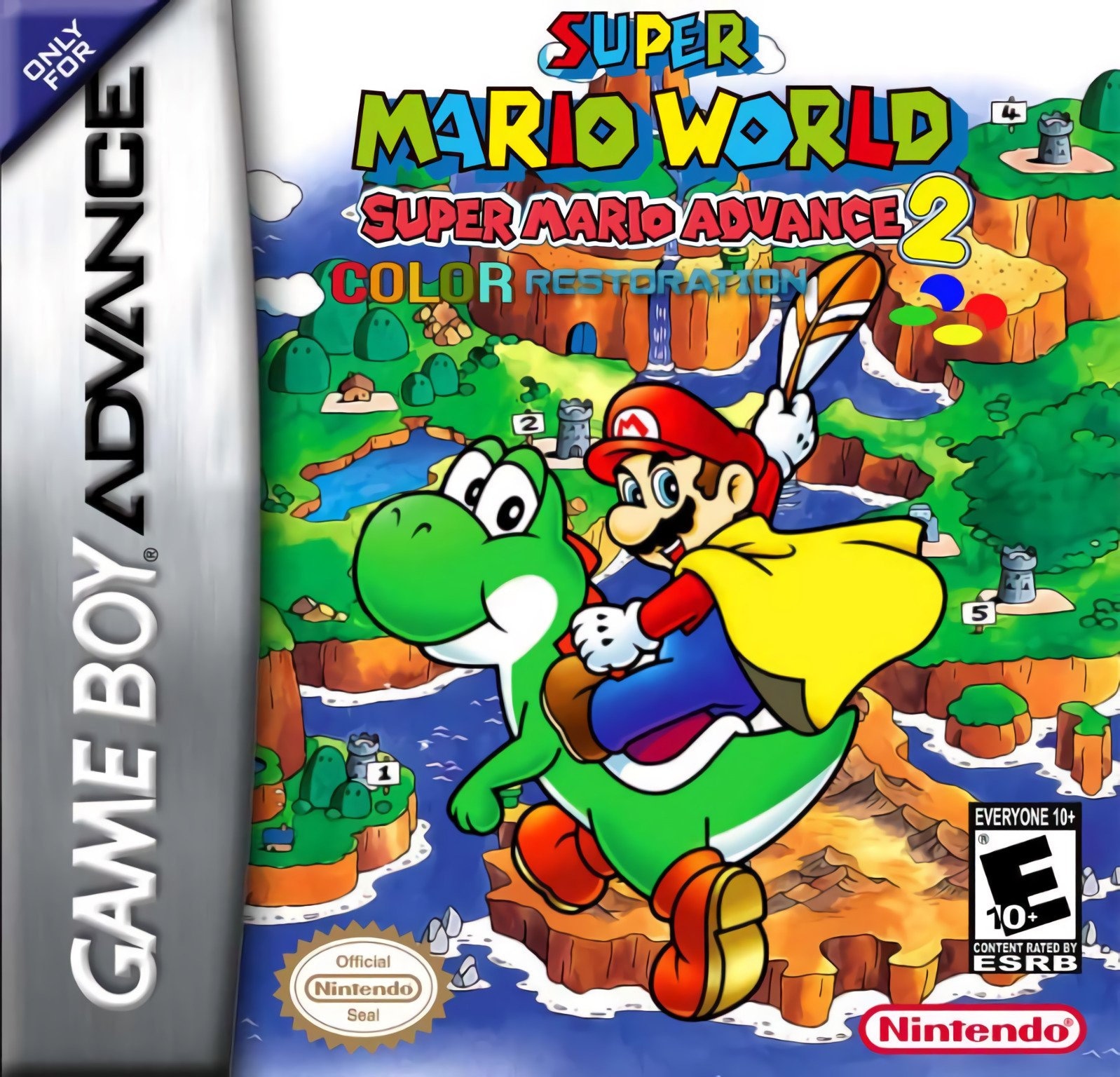 Super Mario World: Super Mario Advance 2 GBA Cartidge Nintendo Gameboy ...