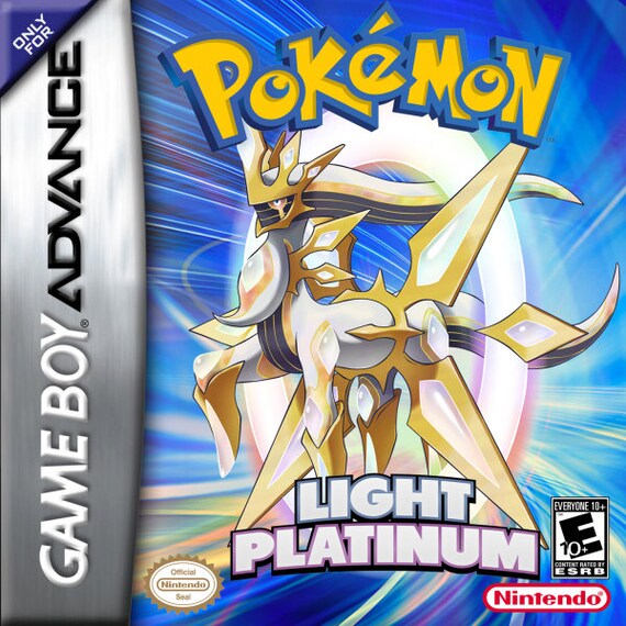 Pokemon Light Platinum Version Nintendo Gameboy Advance Cartridge Etsy