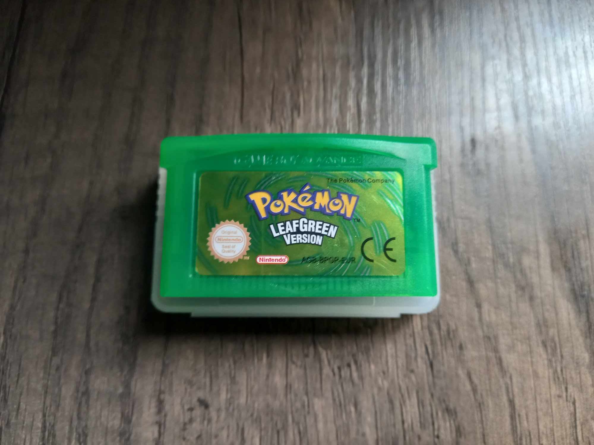 Pokemon Leaf Green Cartridge