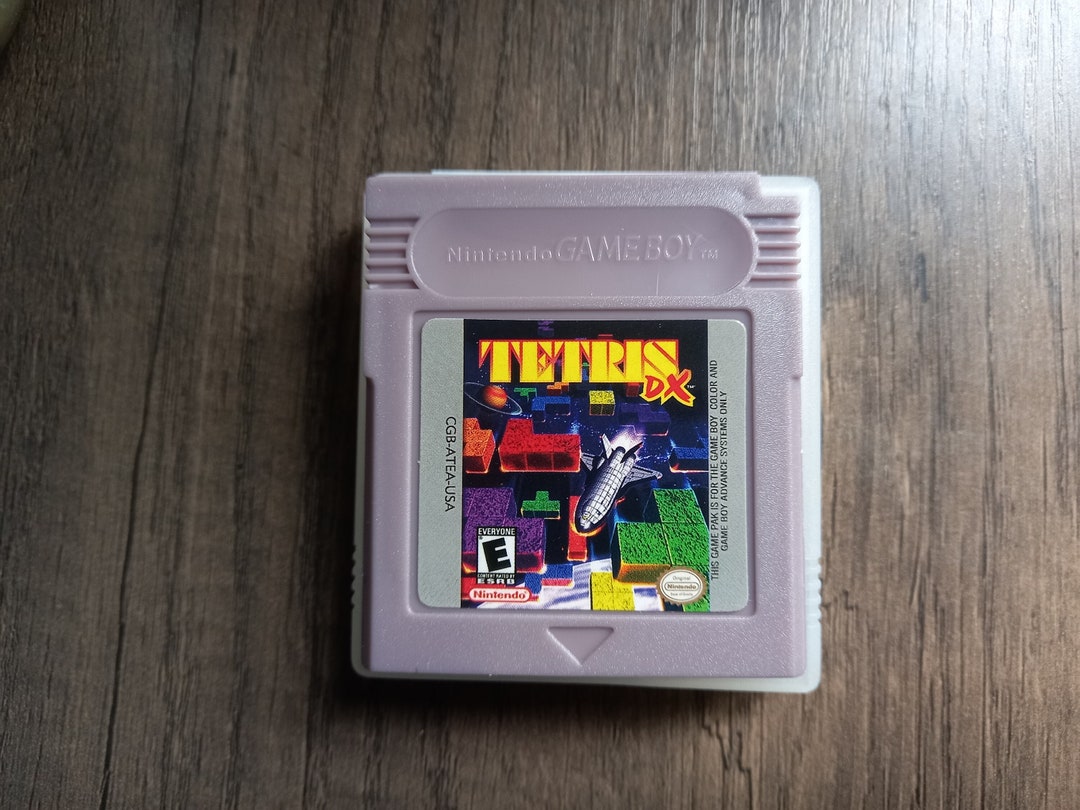 Tetris DX Gameboy Color Nintendo Gameboy Cartridge GBC - Etsy