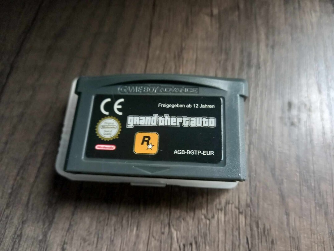 GTA Advance Grand Theft Auto GBA Game Nintendo Gameboy Advance ...