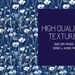 Wildflowers Blue Print Texture, Floral Digital Craft Paper, Pressed ...