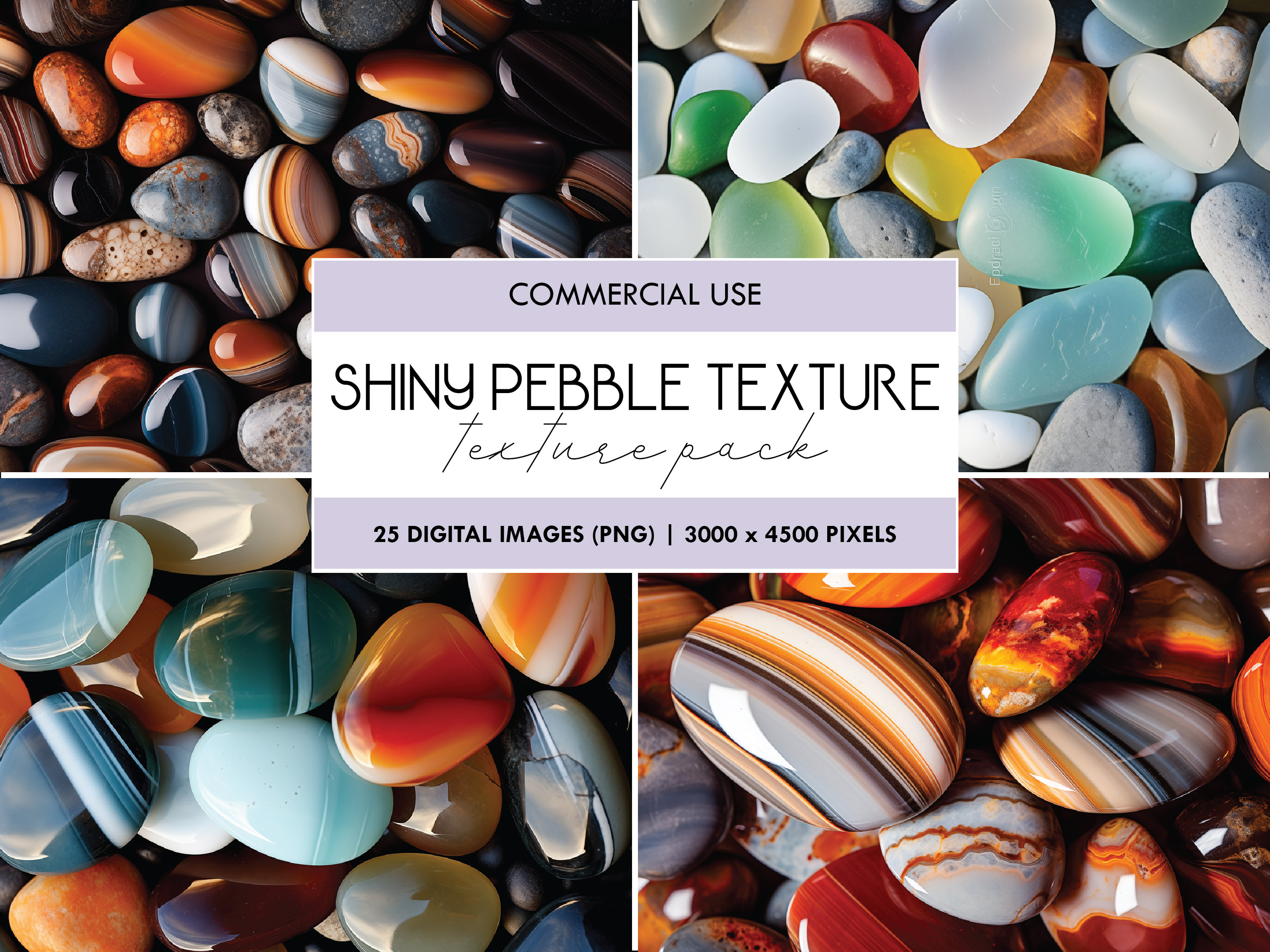 Shiny Pebble Texture, Digital Paper Print, Craft Paper, Digital ...