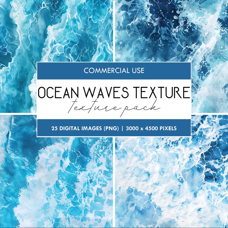 Canvas Ocean Texture - Etsy