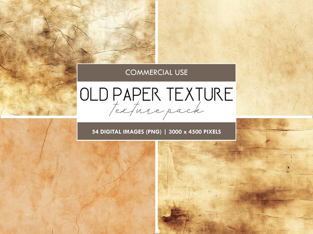 Old Paper Texture, Aged Vintage Texture Paper, Neutral Digital Paper ...