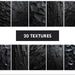 Black Acrylic Texture Pack: 20 Digital Pngs (commercial Use) - Etsy