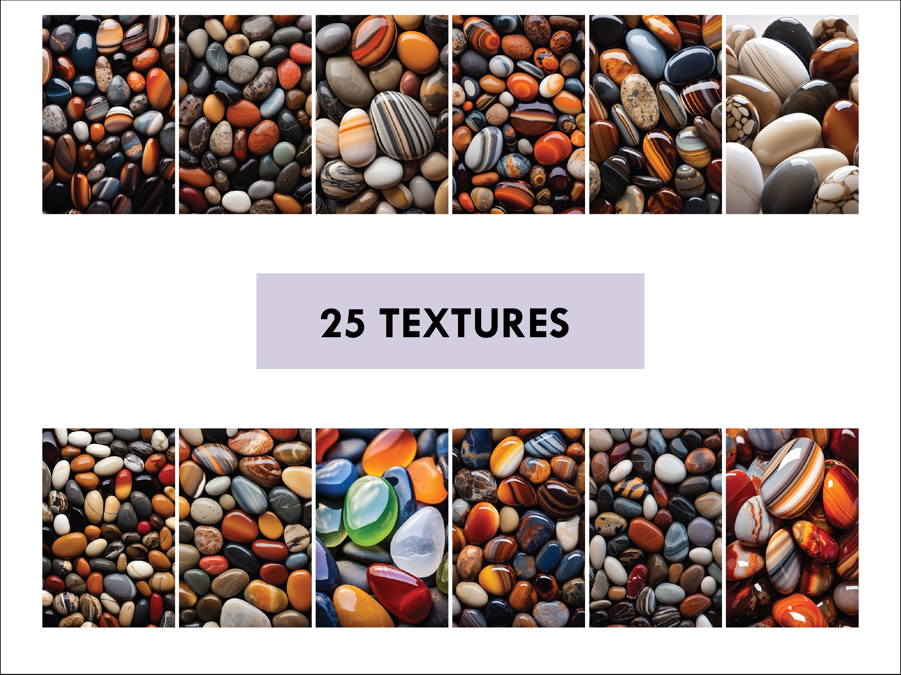 Shiny Pebble Texture, Digital Paper Print, Craft Paper, Digital ...