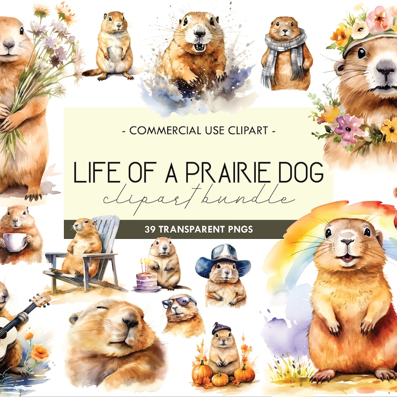 Prairie Dog Card - Etsy