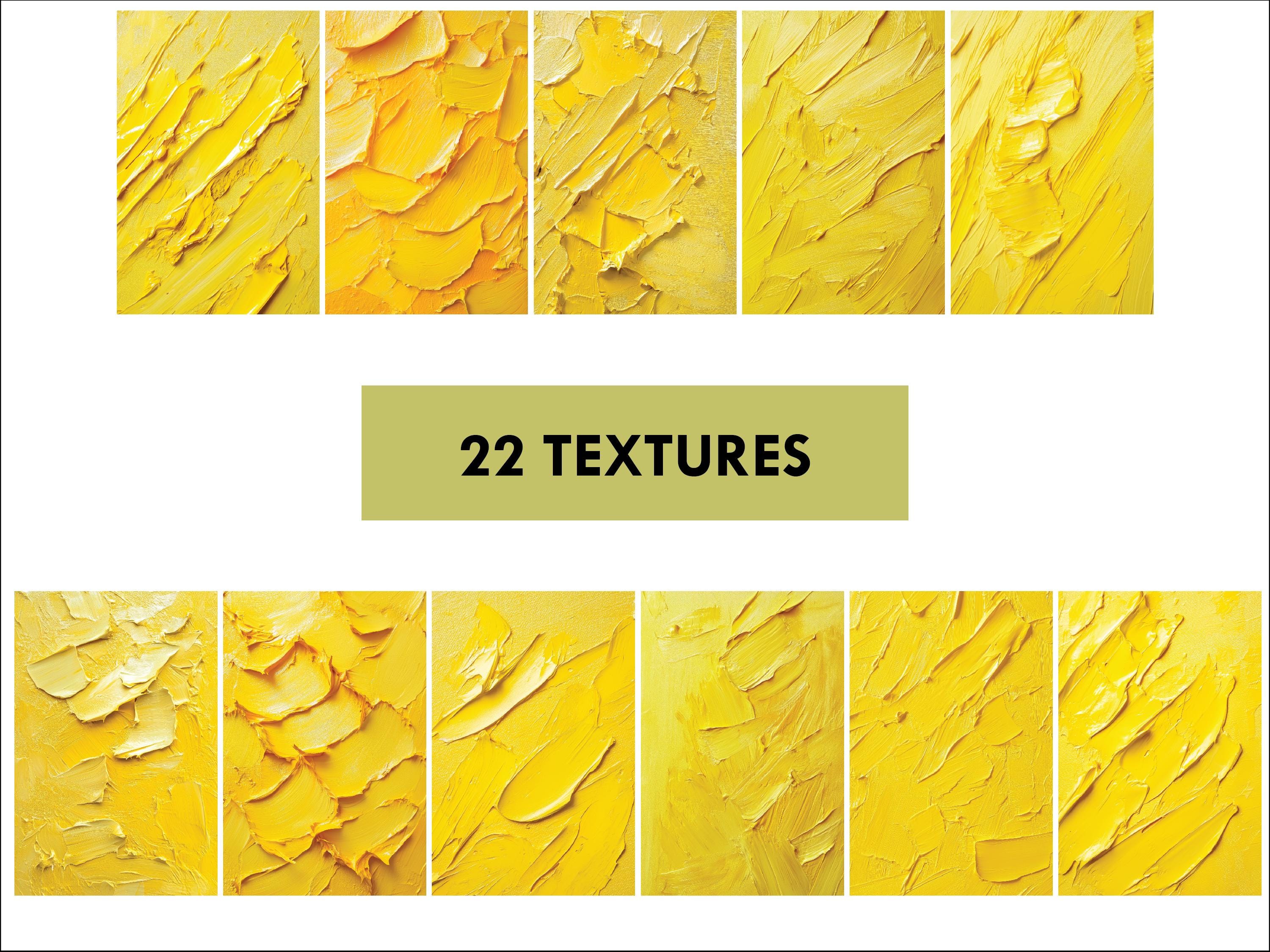 Yellow Acrylic Texture, Digital Craft Paper Print, Abstract Digital ...