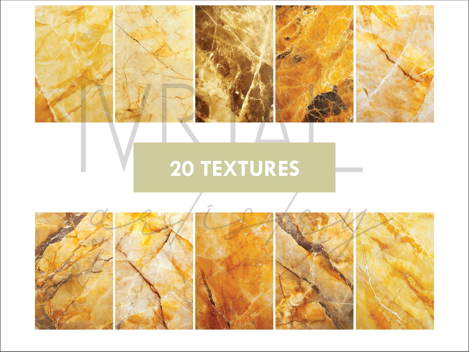 Yellow Marble Texture, Digital Paper Pack Patterns, Scrapbook Paper ...