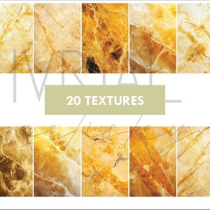 Yellow Marble Texture, Digital Paper Pack Patterns, Scrapbook Paper ...