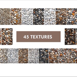 Natural Pebble Texture, Digital Paper Print, Craft Paper, Digital ...