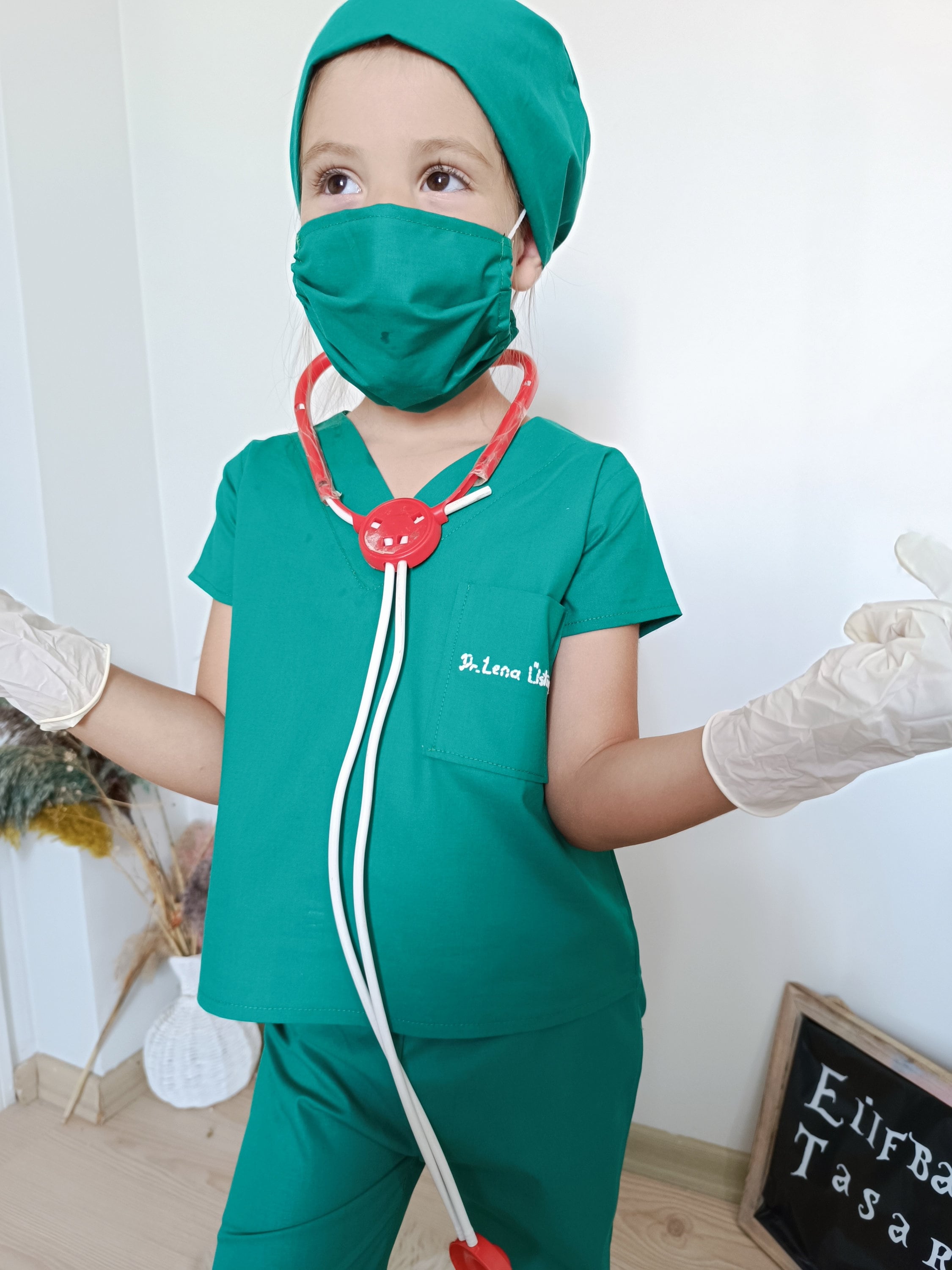 Personalized Kids Doctor Costume: Handmade Vet Outfit - Etsy