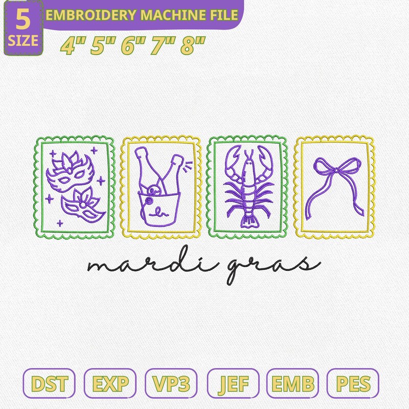 Mardi Gras Tiles - Etsy