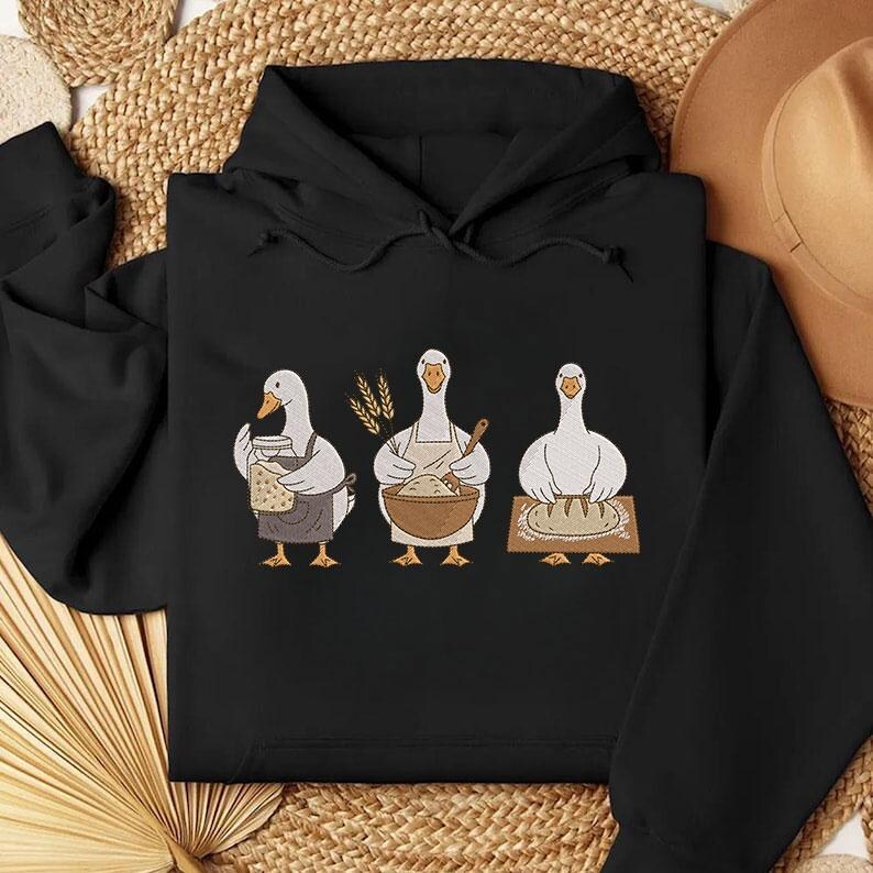 Goose Sourdough Embroidery File, Bread Baking (digital Download) - Etsy
