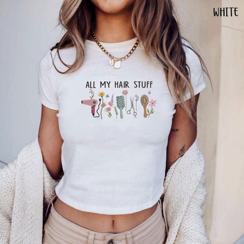 Hairdresser Floral Embroidery Design, Hairstylist Salon (digital ...