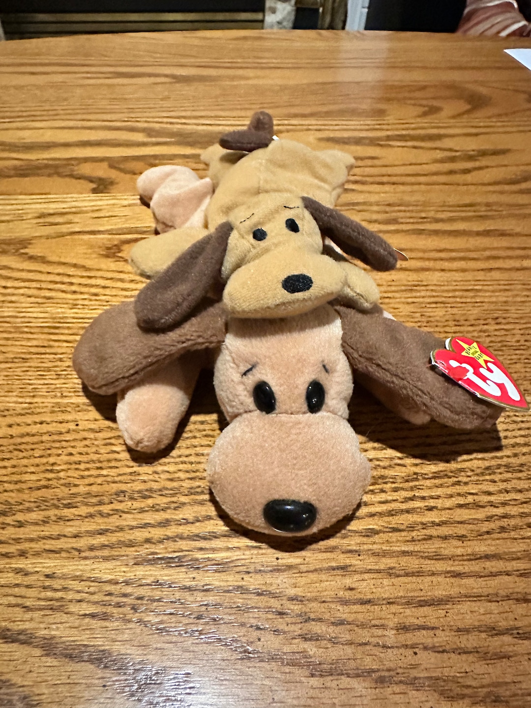 Vintage TY Beanie Babies Bones the Dog, Style Number 4001 and Mcdonald ...