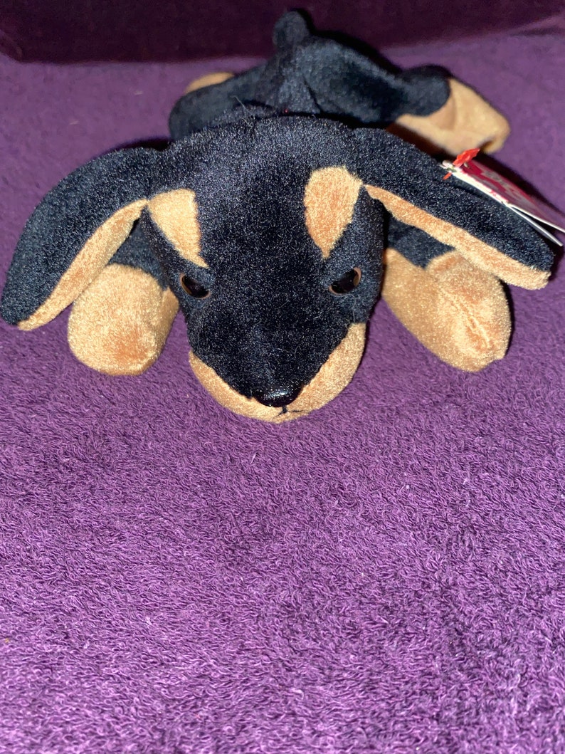 Vintage TY Beanie Babies 'doby the Doberman Pinscher', Style Number ...