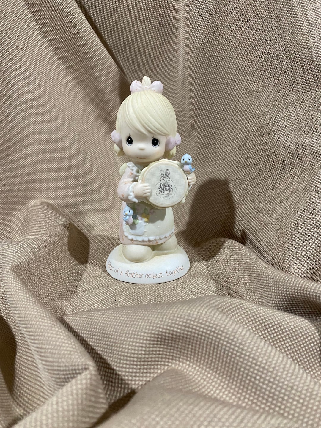 Vintage Enesco Precious Moments birds of A Feather Collect Together ...