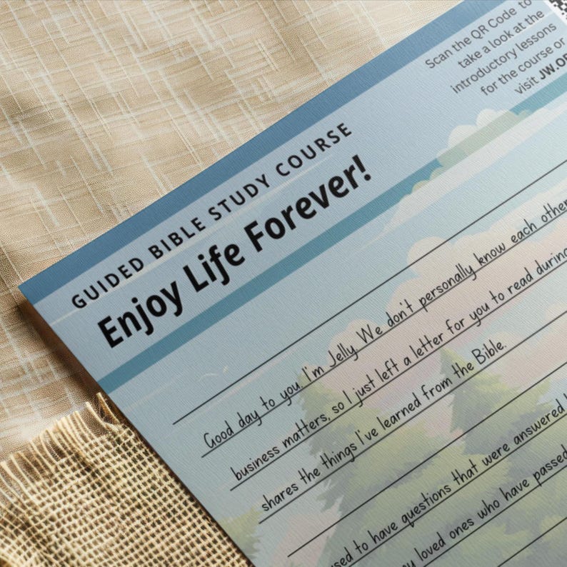 Enjoy Life Forever JW Letter Writing Paper: September 2024 (printable ...