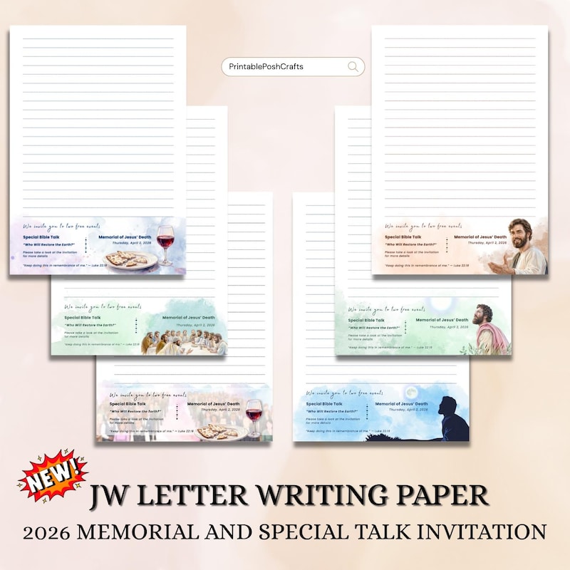 Jw memorial invitation 2026 - Etsy España