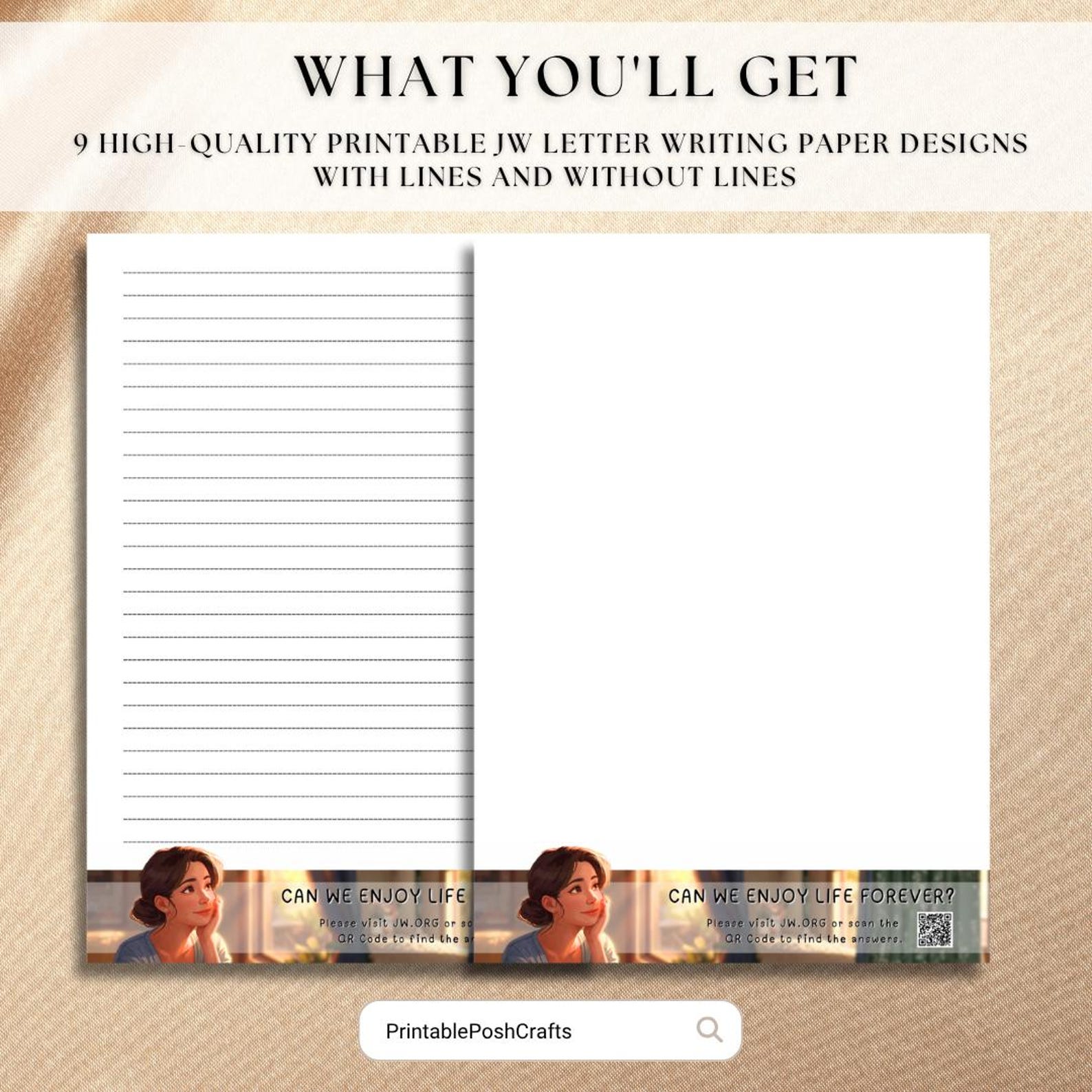 JW Letter Writing Paper: 9 New Tracts 2025 (digital Download) - Etsy