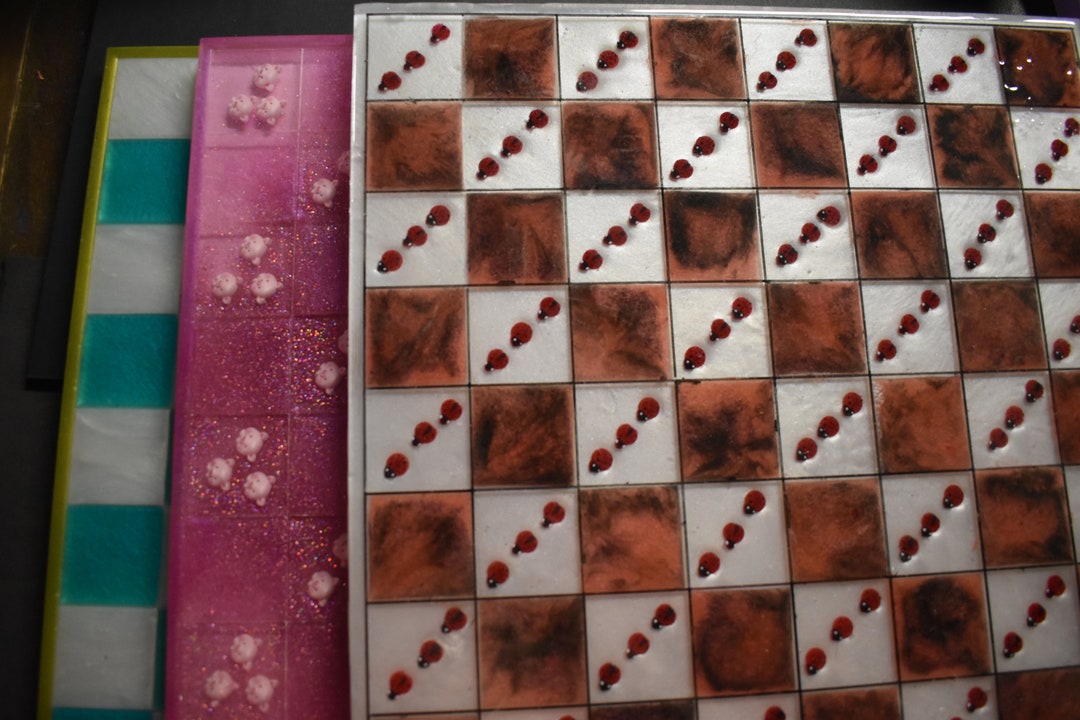 Chess, Checkers, Board, Game, Unique, Gift, - Etsy