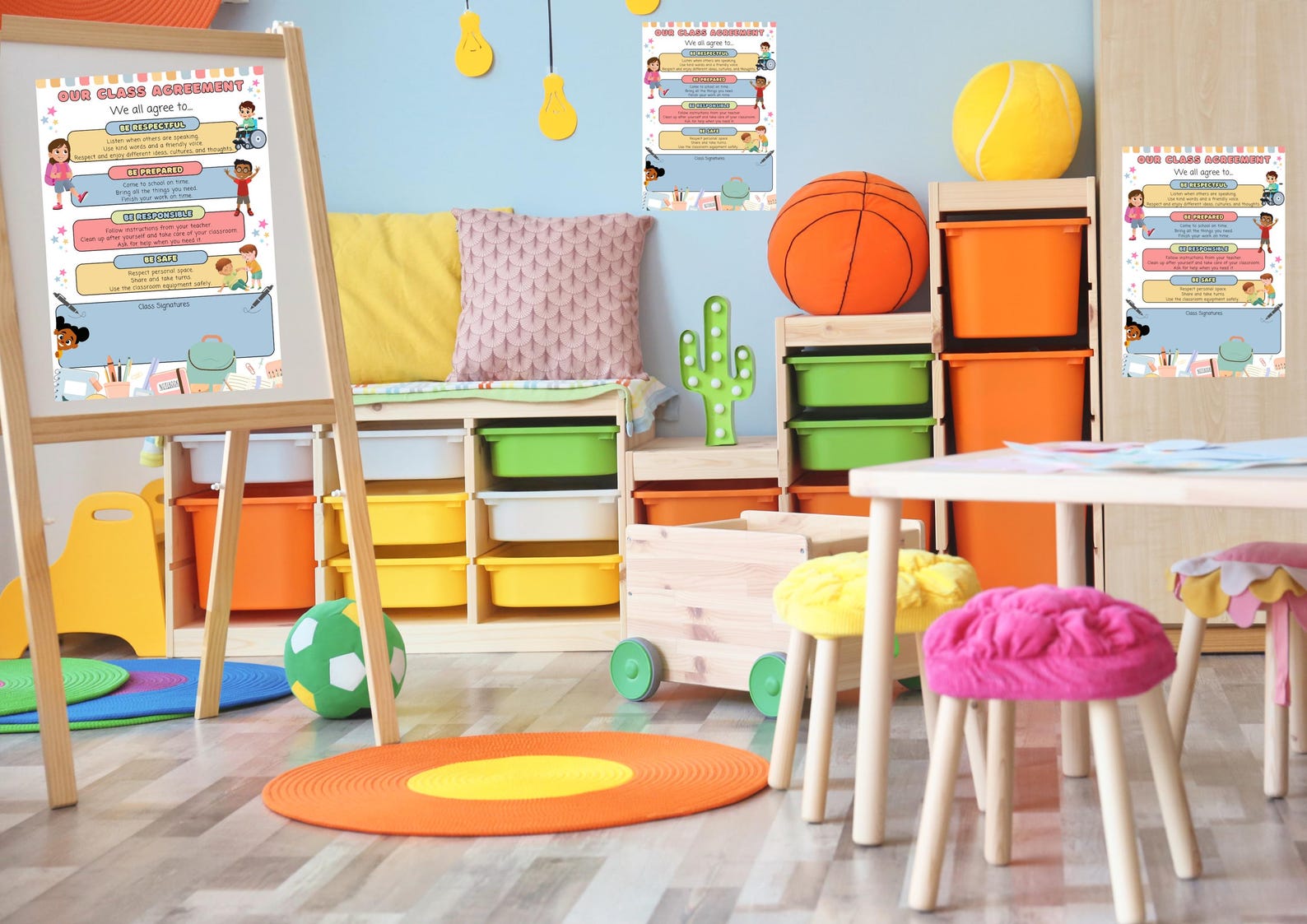 Classroom Agreement Digital Download Poster – Promoting Positive ...