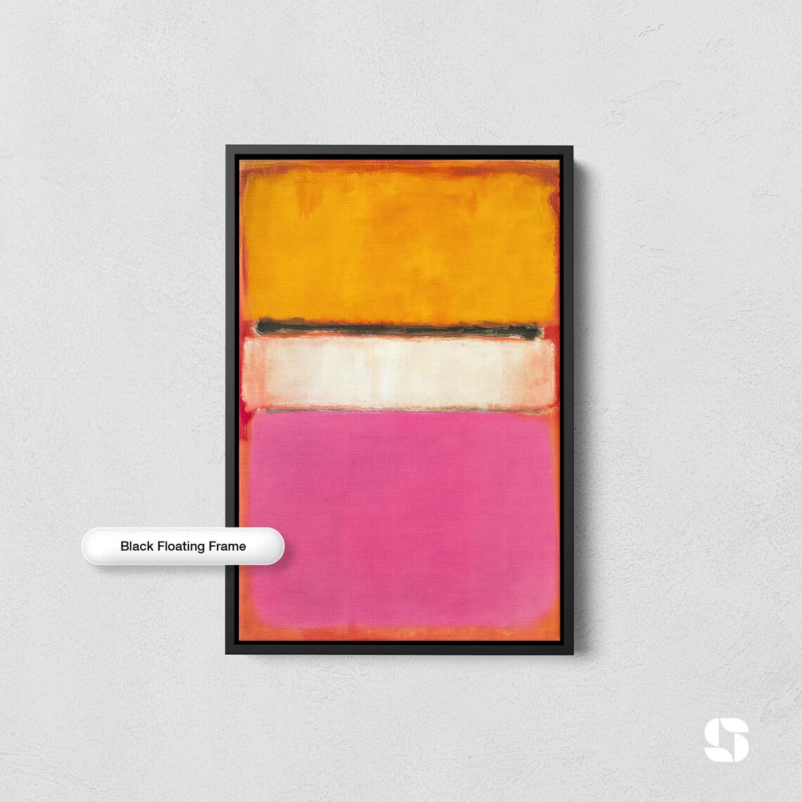 Mark Rothko White Center Canvas Mark Rothko Print Exhibition - Etsy