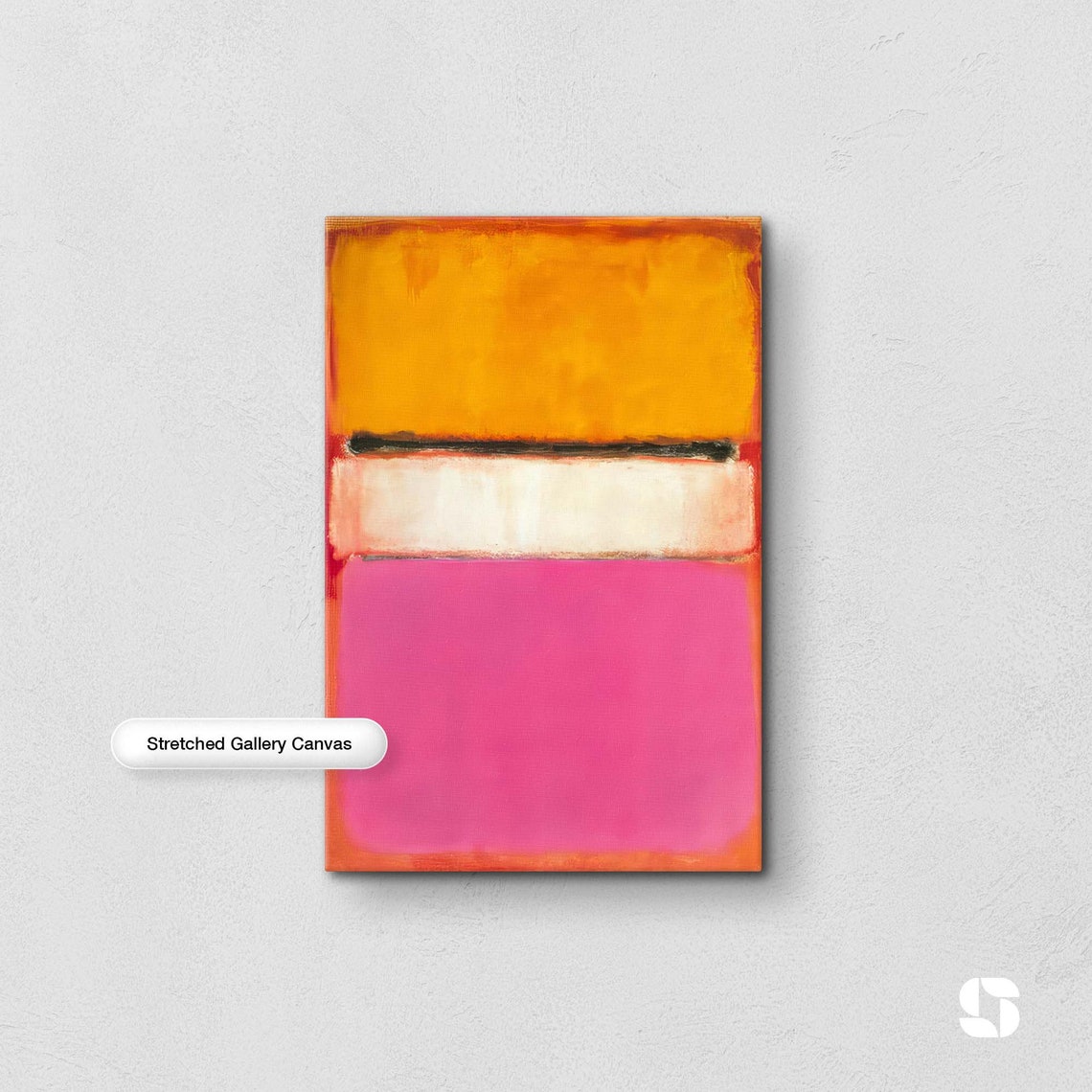 Mark Rothko White Center Canvas Mark Rothko Print Exhibition - Etsy