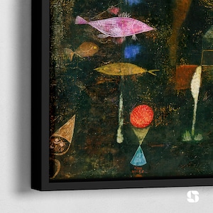 Paul Klee Fish Magic Canvas Canvas, Paul Klee Print, Exhibition Prints ...