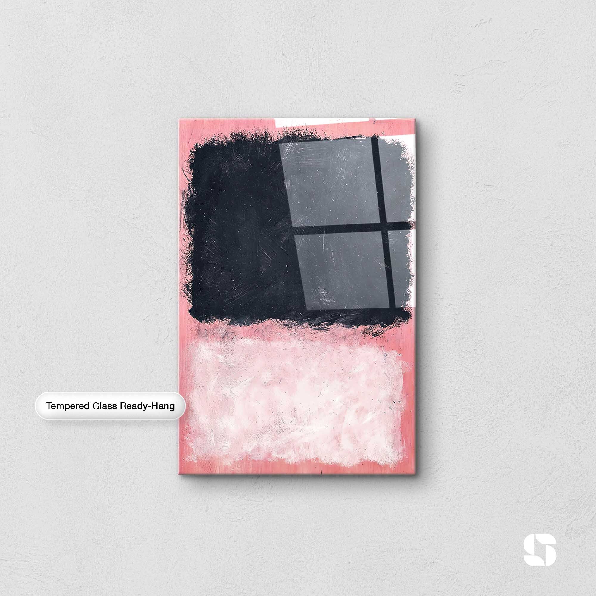 Mark Rothko Pink and Black Canvas, Mark Rothko Print, Modern Art ...