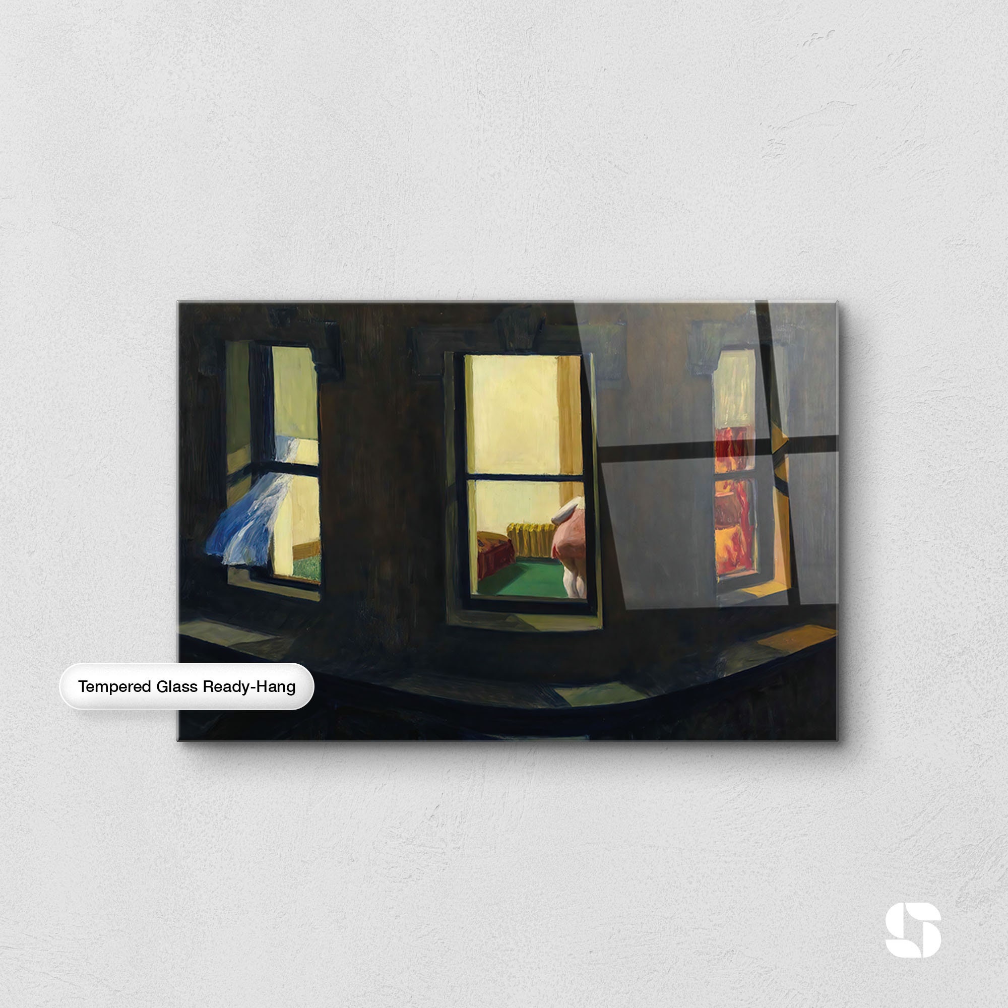 Edward Hopper Prints, Night Windows by Edward Hopper Painting, Edward ...