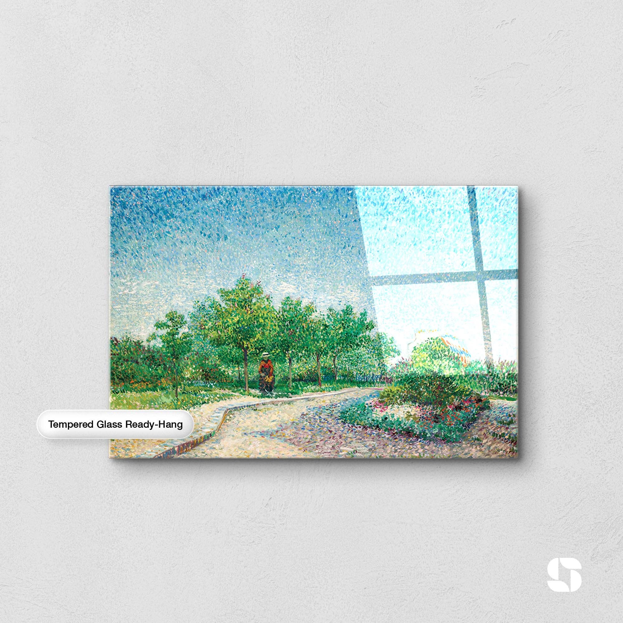 Square Saint-pierre by Vincent Van Gogh Canvas, Van Gogh Print, Van ...