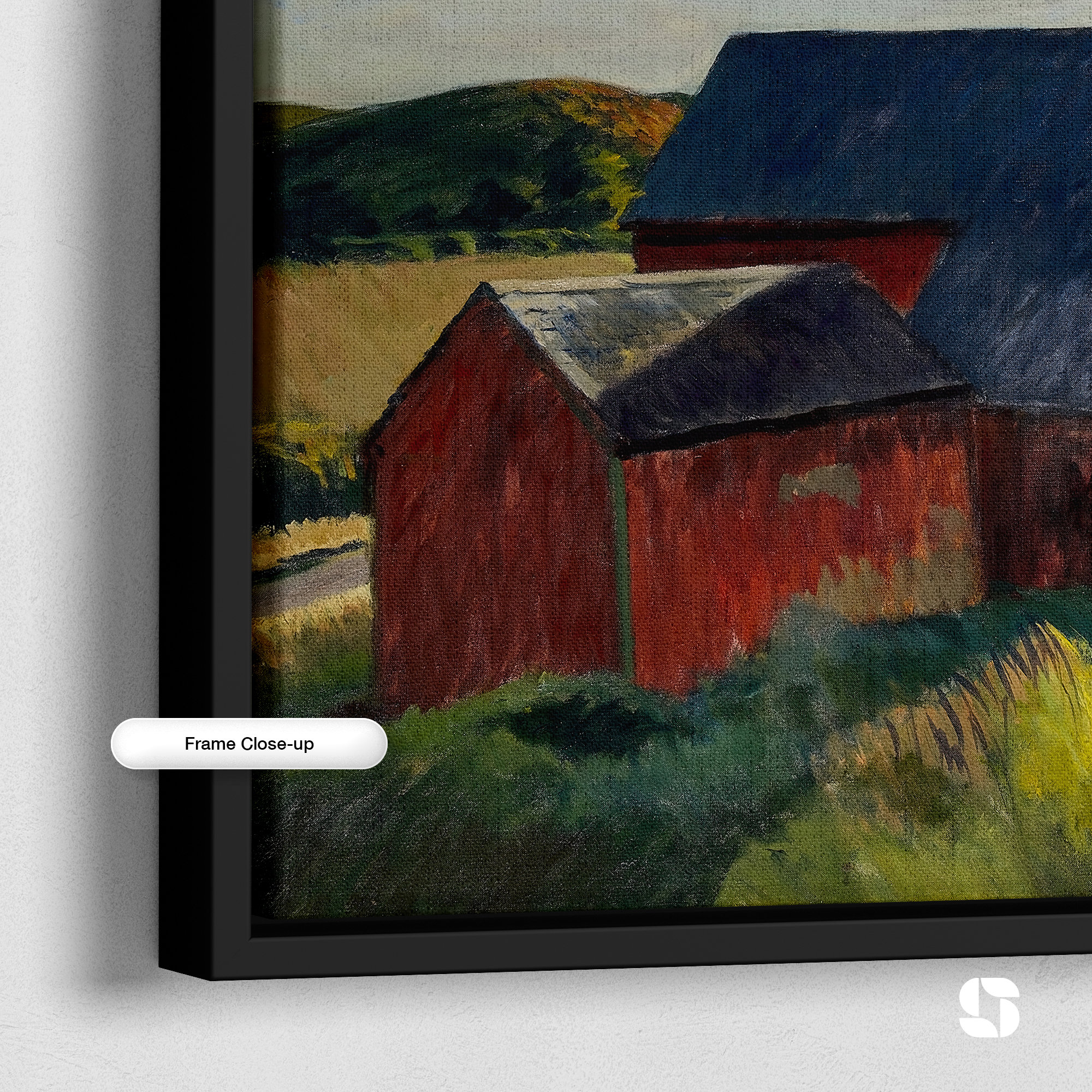 Edward Hopper Prints, Cobb's Barns South Truro by Edward Hopper ...
