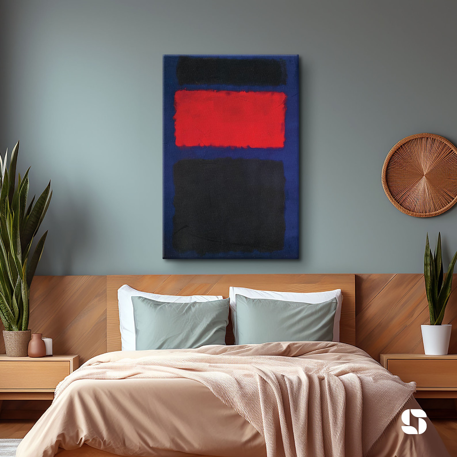 Mark Rothko Cubierta Canvas, Mark Rothko Print, Museum Exhibition ...