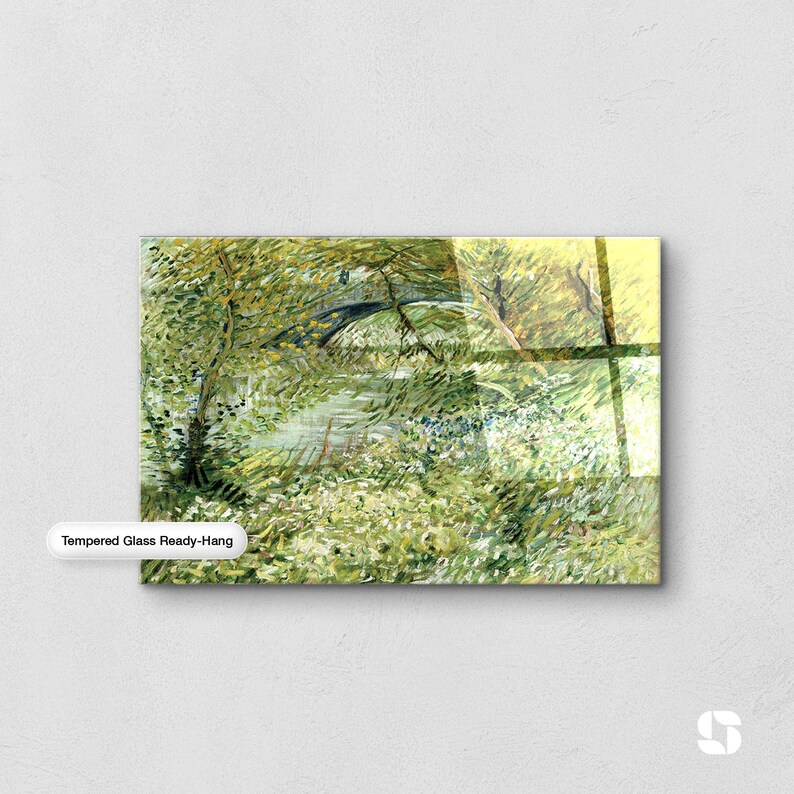 River Bank in Springtime by Vincent Van Gogh, Van Gogh Print, Van Gogh ...