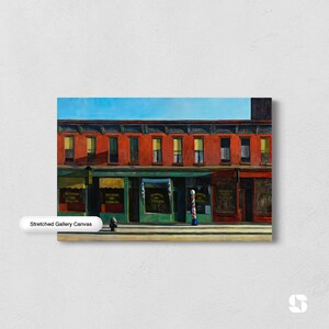 Edward Hopper Print, Early Sunday Morning by Edward Hopper Painting ...