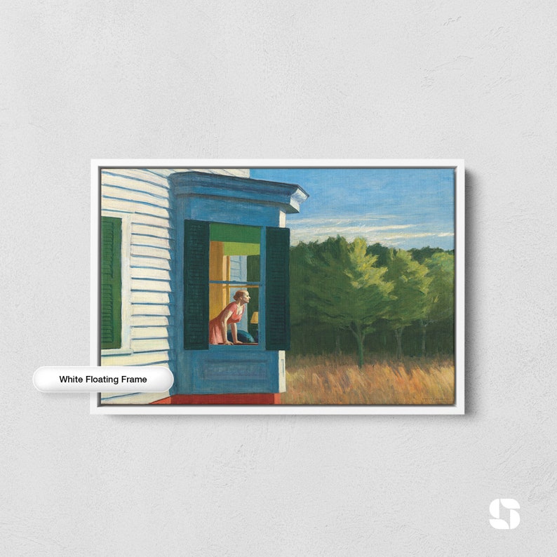 Edward Hopper Prints, Cape Cod Morning by Edward Hopper Painting ...