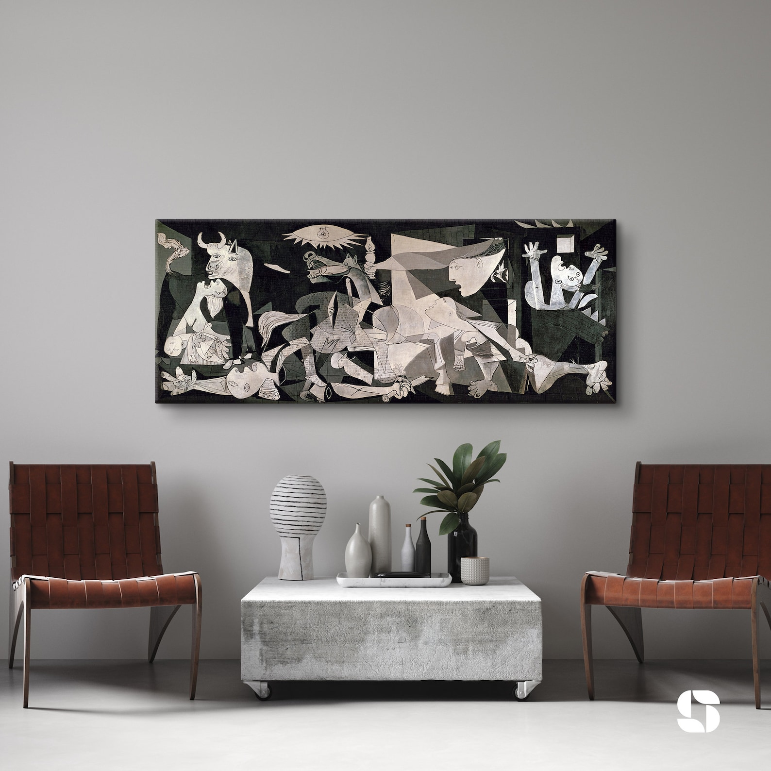 Guernica Canvas, Pablo Picasso Guernica Print, Picasso Art, Guernica ...