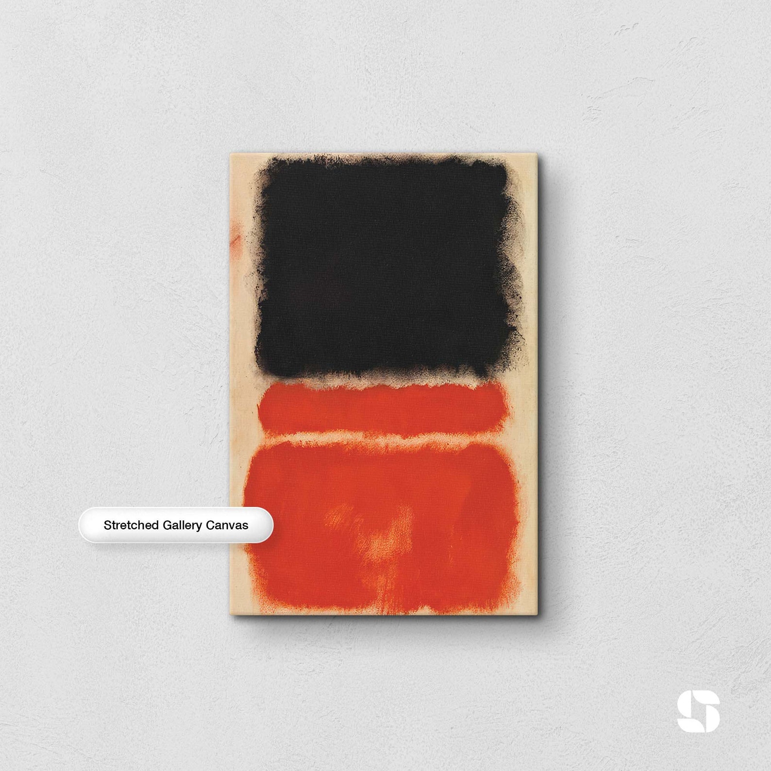 Mark Rothko Red (1968) Canvas, Mark Rothko Print, Exhibition Poster ...