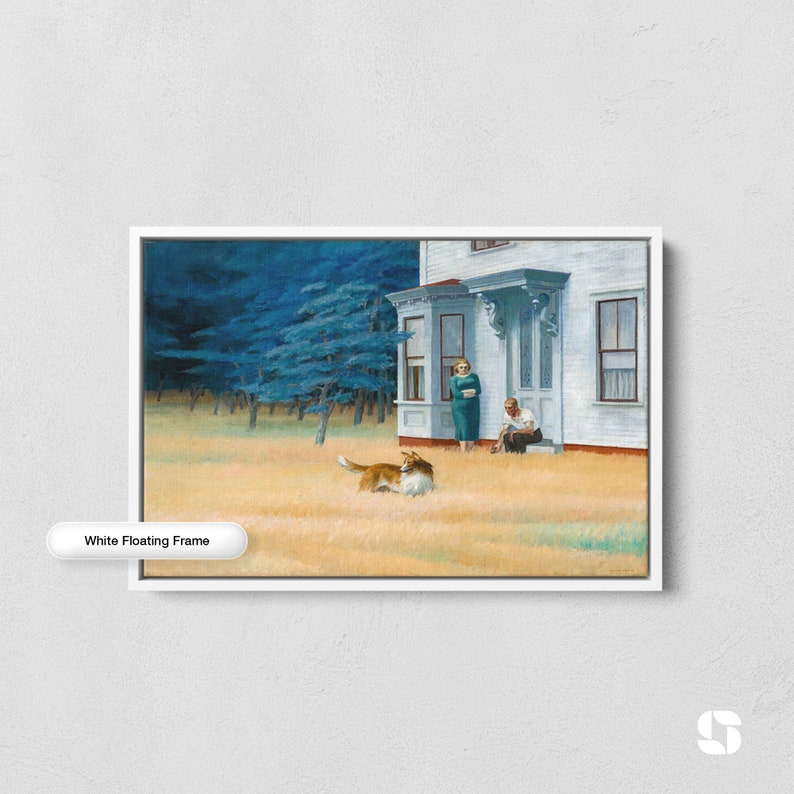 Edward Hopper Prints, Cape Cod Evening by Edward Hopper Painting ...